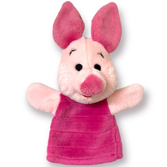 Disney | Toys | Vintage Piglet Hand Puppet Walt Disney Mattell Winne ...